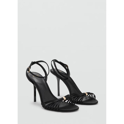 西班牙欧洲正品代购 MANGO 女士 系带高跟凉鞋 27074774 27054775