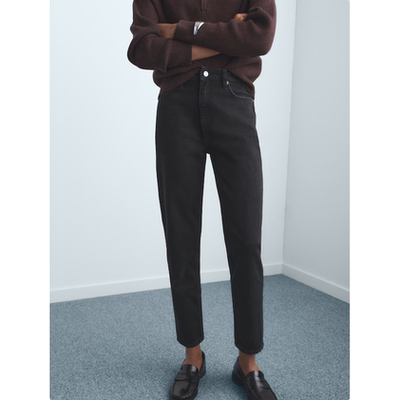 西班牙欧洲正品代购 MANGO 女士 高腰牛仔裤 17026355 17025827