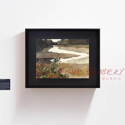 版画小众装饰画高级感挂画