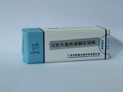 环凯牌过氧化氢浓度测定试纸(50-1500mg/L)090360