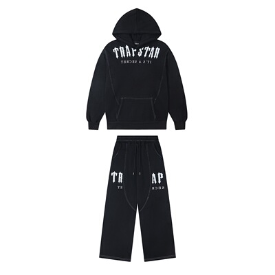 美式复古字母印花连帽卫衣