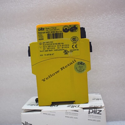 PILZ777310安全继电器PNOZX3P24VDC24VAC3no1nc1so