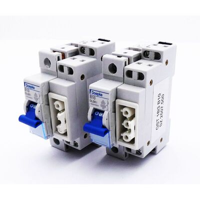 2x Doepke DLS 6i B10 Leitungsschutzschalter + GST 18i3 B10 A