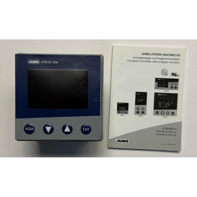 JUMO Kompaktregler / dTRON 304 / 110-240V AC / 703044/181-72