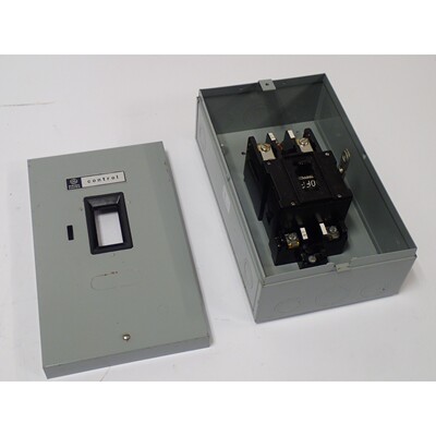GENERAL ELECTRIC CR1062S5A MANUAL MOTOR STARTER 115-230V TES