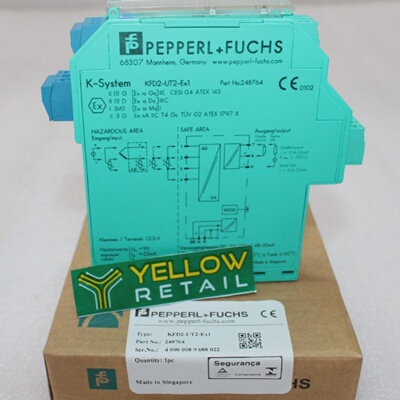PEPPERLFUCHSKFD2UT2EX1通用温度转换器PN248764