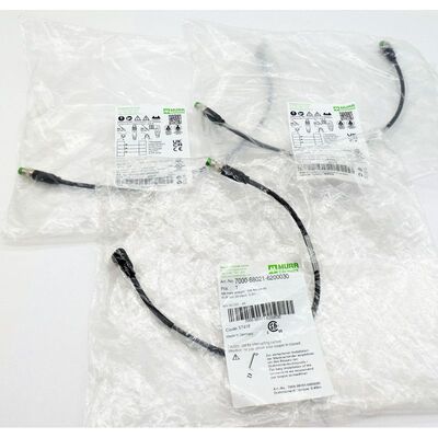 3x Murr Elektronik 7000-88021-6200030 Stecker gerade Buchse