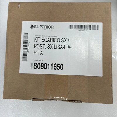 KIT SCARICO SX/ POST.SX LISA-LIA-RITA SUPERIOR S08011650