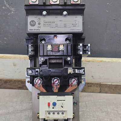 ALLENBRADLEY509D0DXXX尺寸3启动器带E1PLUS覆盖请参阅照片