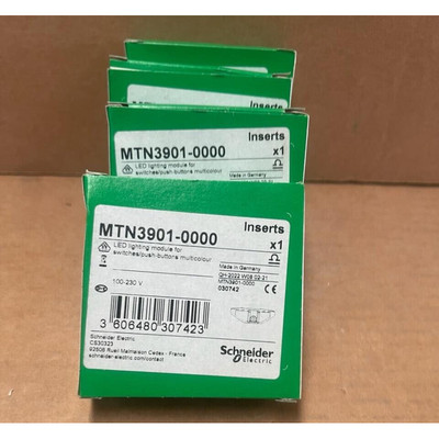 4xPCs Schneider Ekectric INSERTS - MTN3901-0000 - LED Lighti