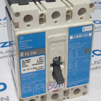 Interruttore Industriale Cuttler Hammer FD3050 3P 50 Ampere