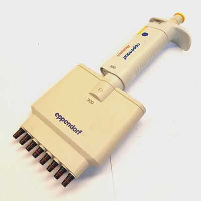 Eppendorf research 300 Pipette Micro 30  300 l pipet 8 Kanal