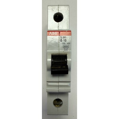 ABB Sicherungsautomat 1-polig / 10A / ~230/400V / S261-B10
