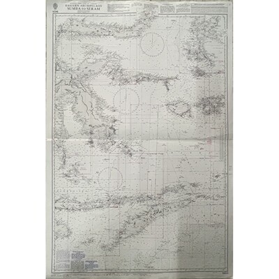 Admiralty 942A EASTERN ARCHIPELAGO SUMBA TO SERAM Genius Nau