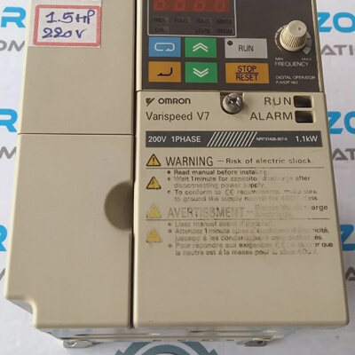 YASKAWA VARISPEED V7 OMRON CIMRV7AZB0P7 Frequenzumrichter Ge
