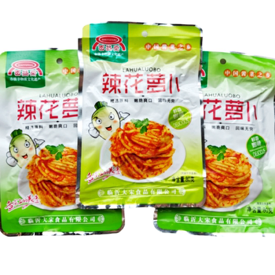 百益斋辣花萝卜袋装即食咸菜
