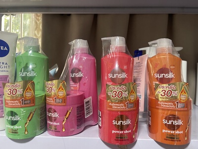 泰国夏士莲洗发水发膜修复受损增强发质柔顺男女通用