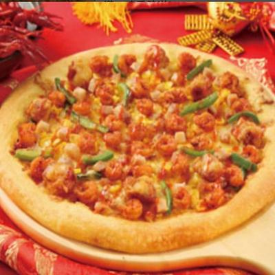 达美乐比萨大虾培根小龙虾酥香鸡