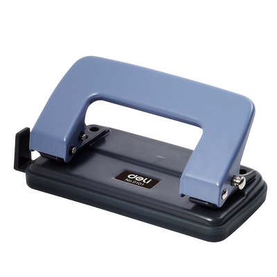 得力deli 0101 打孔器 小号打孔机 打洞器 带标尺 两孔