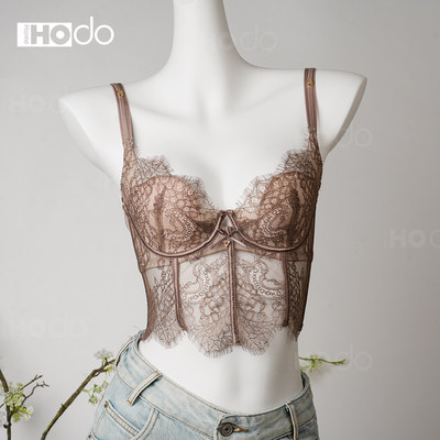 【王小宝Abby】性感尤物鱼骨束腰内搭文胸HDYJH2103
