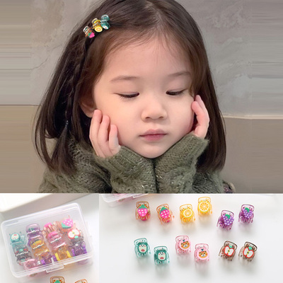 儿童清新女孩小号抓夹发夹包邮