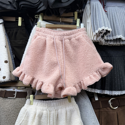 加厚保暖减龄显瘦阔腿外穿靴裤