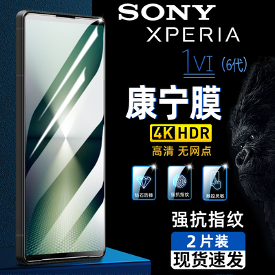适用索尼Xperia 1 VII磨砂钢化膜X1m6手机膜1IV高清防指纹1VI 马克6代防爆膜1Mark6抗蓝光保护膜防窥膜防偷窥
