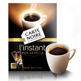 法国本土CARTENOIRE纯黑咖啡