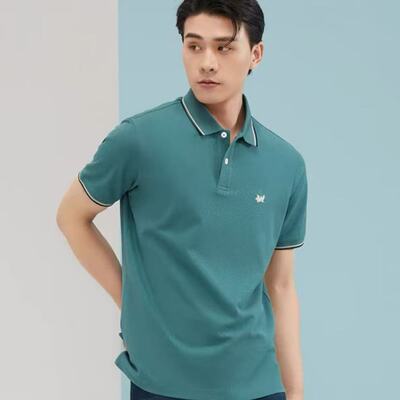 雅戈尔男T恤商务休闲保领型纯棉