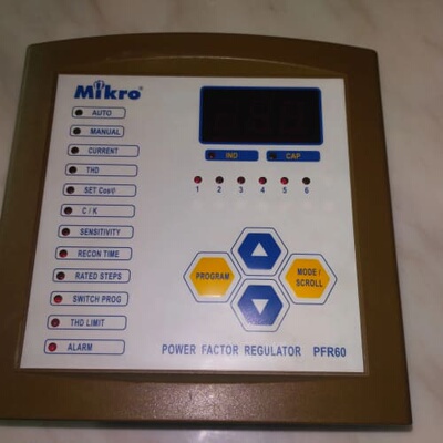 MIKRO自动电容补偿器PFR60-415-50电力无功功率监控仪表
