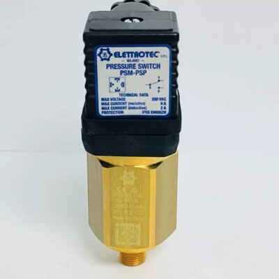 ELETTROTEC 压力开关 1-10BAR 螺纹G1/8 PSM10BN-R18