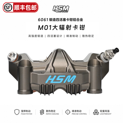 HSM海顺大辐射卡钳M01小牛九号