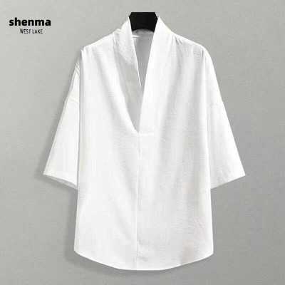 夏季七分t恤中国风短袖唐装汉服