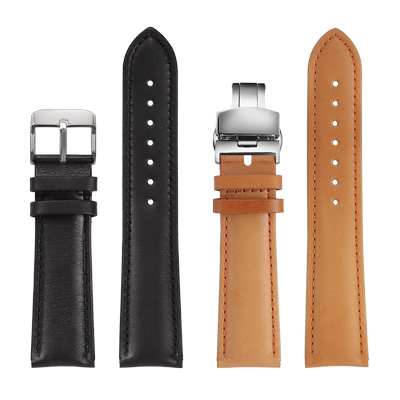 适配海鸥过敏系列真皮手表带20mm