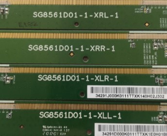 包好！SG8561D01-1-XLL-1/XLR-1 SG8561D01-1-XRL-1/XRR-1一套