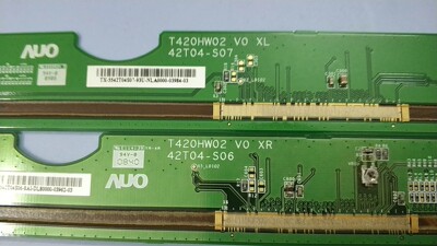 原装边板T420HW02 V0 XR/XL 42T04-S06/42T04-S07一对价