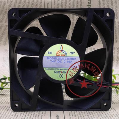SANJUN SJ1238/1225/9225/8025/6025HD2/HD1 12V 24V散热风扇