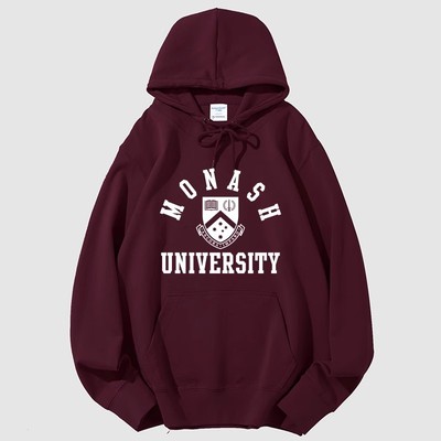 莫纳什大学连帽卫衣加厚