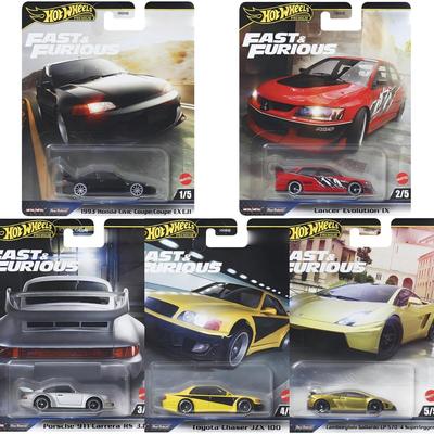 风火轮HotWheels速度与激情文化本田保时捷911兰博基尼HNW46-M