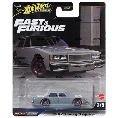 风火轮HotWheels速度与激情Fast&Furious 1987 Chevy Caprice
