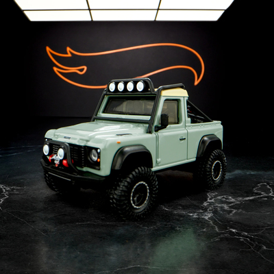 风火轮Hot Wheels Elite 64 Series Land Rover Defender90Pickup