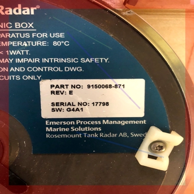 询价!Rosemount Tankradar 9150068-87