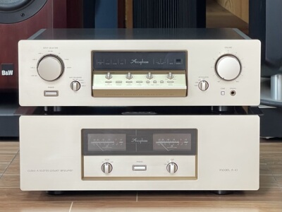 日本Accuphase/金嗓子C-275+A-20 经典发烧高端纯甲类前后级功放