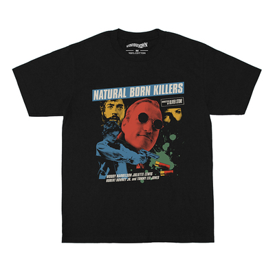 天生杀人狂经典电影纯棉短袖