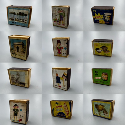 80年代上海火柴厂申光火柴盒老物件旧物怀旧古玩收集摆件藏品拍摄