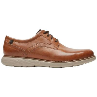 Rockport乐步男鞋皮鞋休闲皮鞋系带经典春秋季Garett皮质美国直邮