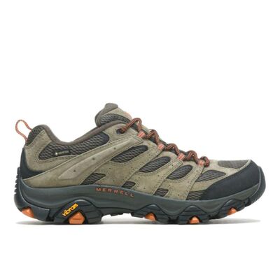 Merrell迈乐男鞋Moab3男士低帮防水徒步鞋猪皮透气防滑登山缓震