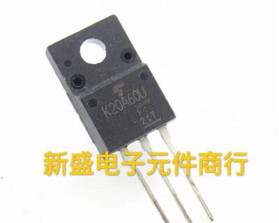 进口拆机 K20A60U TK20A60U TO220F-3脚 MOS场效应管 直插三极管