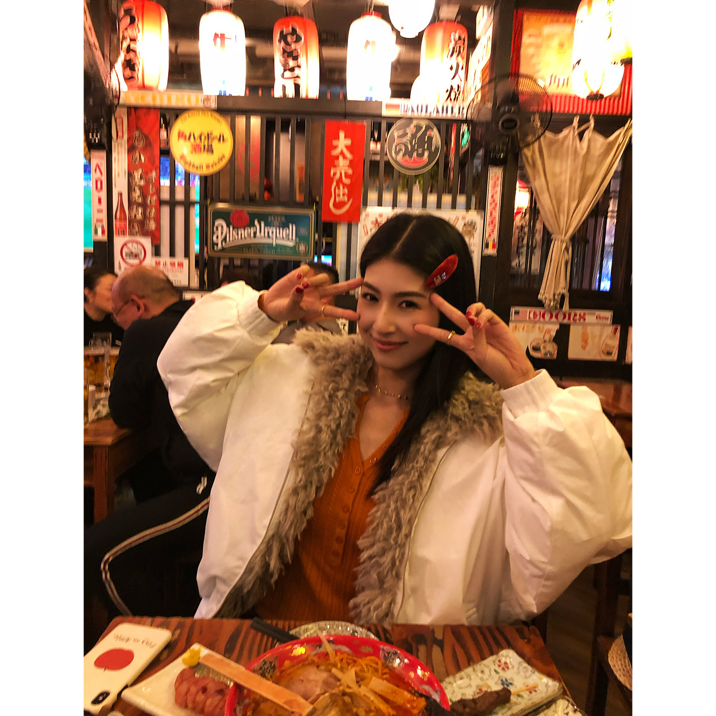 今屿花花 白色短款羽绒服冬季女款2025年新款加厚环保毛毛派克服