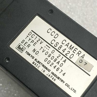 CS8420-07日本原装拆机黑白工业相机实物拍照测试OK TV0908A0